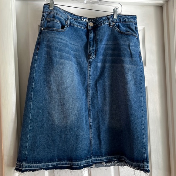 inherit co | Skirts | Inherit Co Marley Denim Skirt | Poshmark
